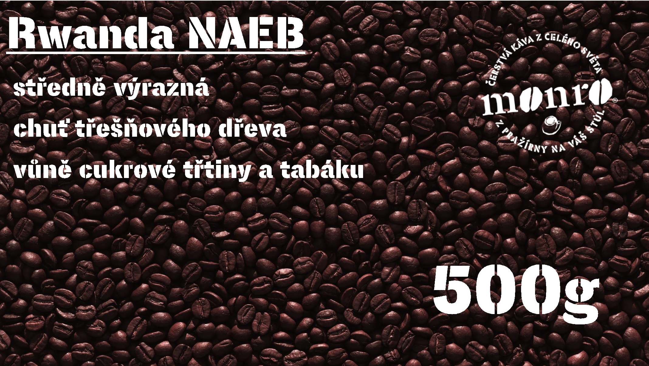 RWANDA NAEB ZRNKOVÁ 500g – Obchodiště.cz