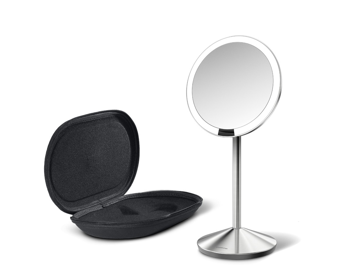 Cestovní kosmetické zrcadlo s LED osvětlením Simplehuman Sensor Mirror ...