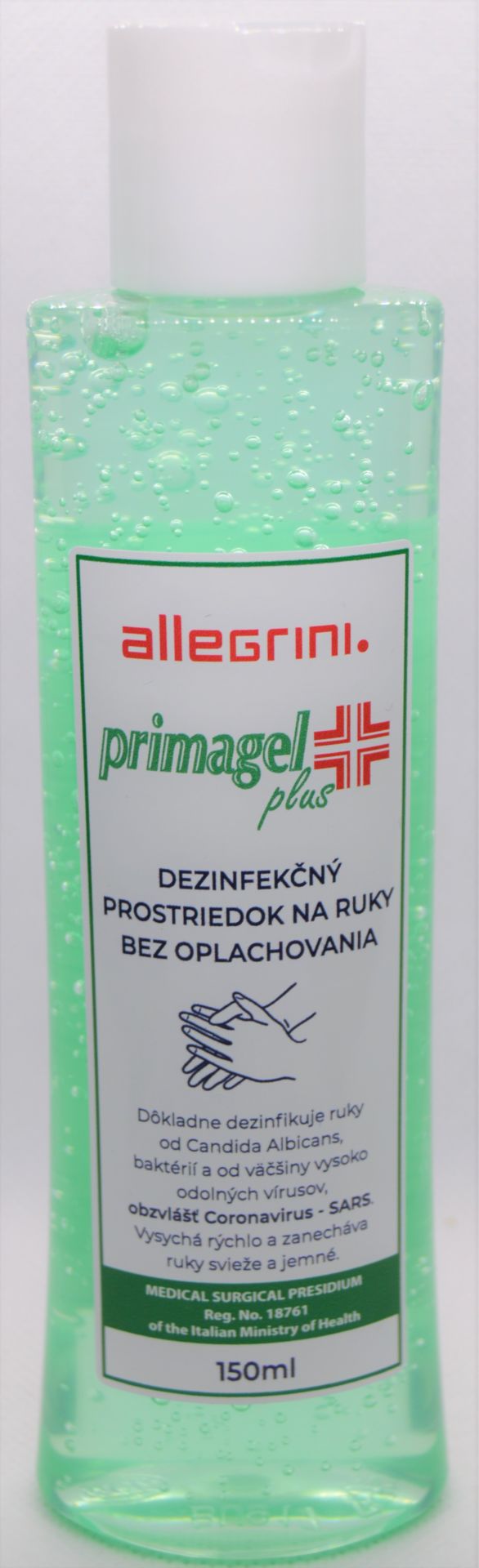 PRIMAGEL PLUS - gélová dezinfekcia na ruky 150ml – Obchodiště.cz