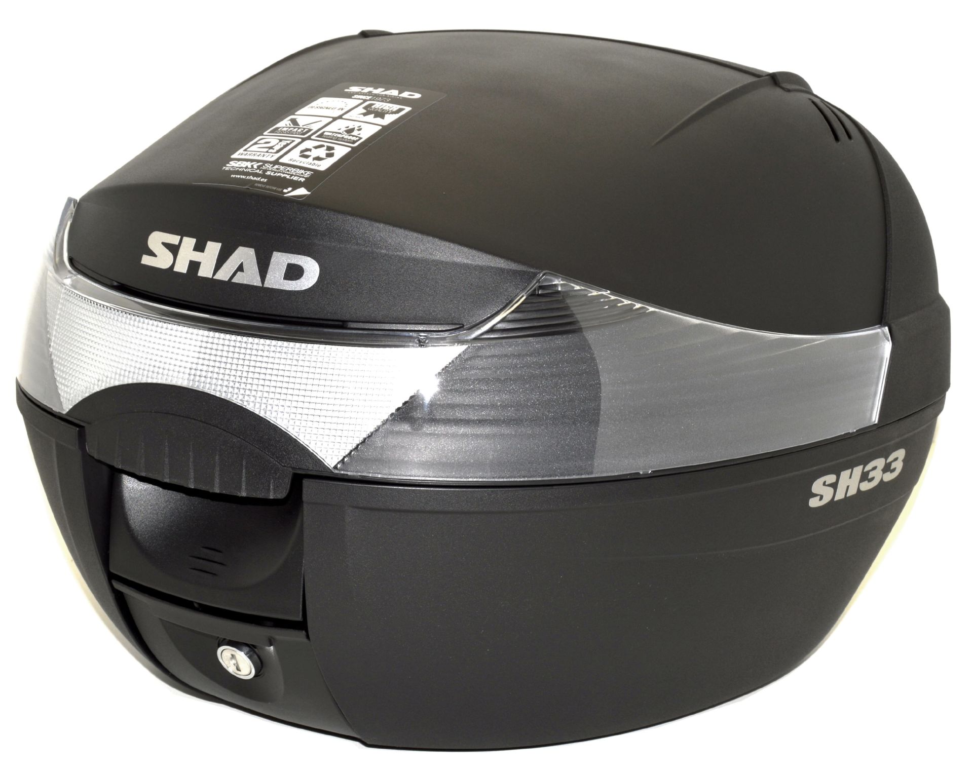 Zadní moto kufr SHAD SH33 33 litrů – Obchodiště.cz