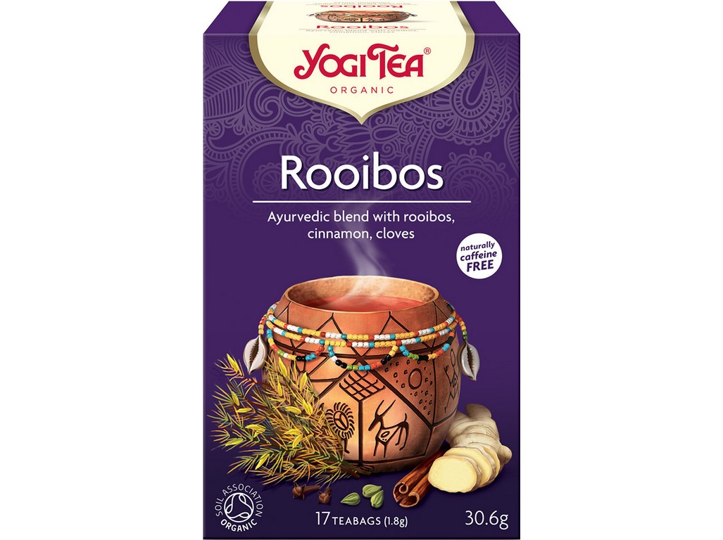 Bio Rooibos Yogi Tea 17 x 1,8 g – Obchodiště.cz