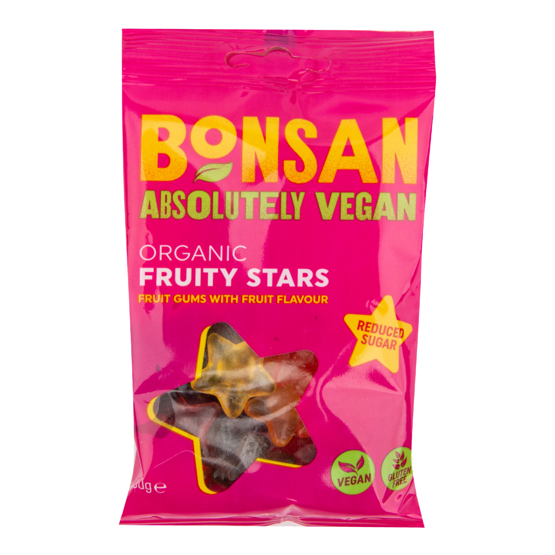 Bonbóny s příchutí ovocné hvězdičky se sníženým obsahem cukru 50 g BIO ...