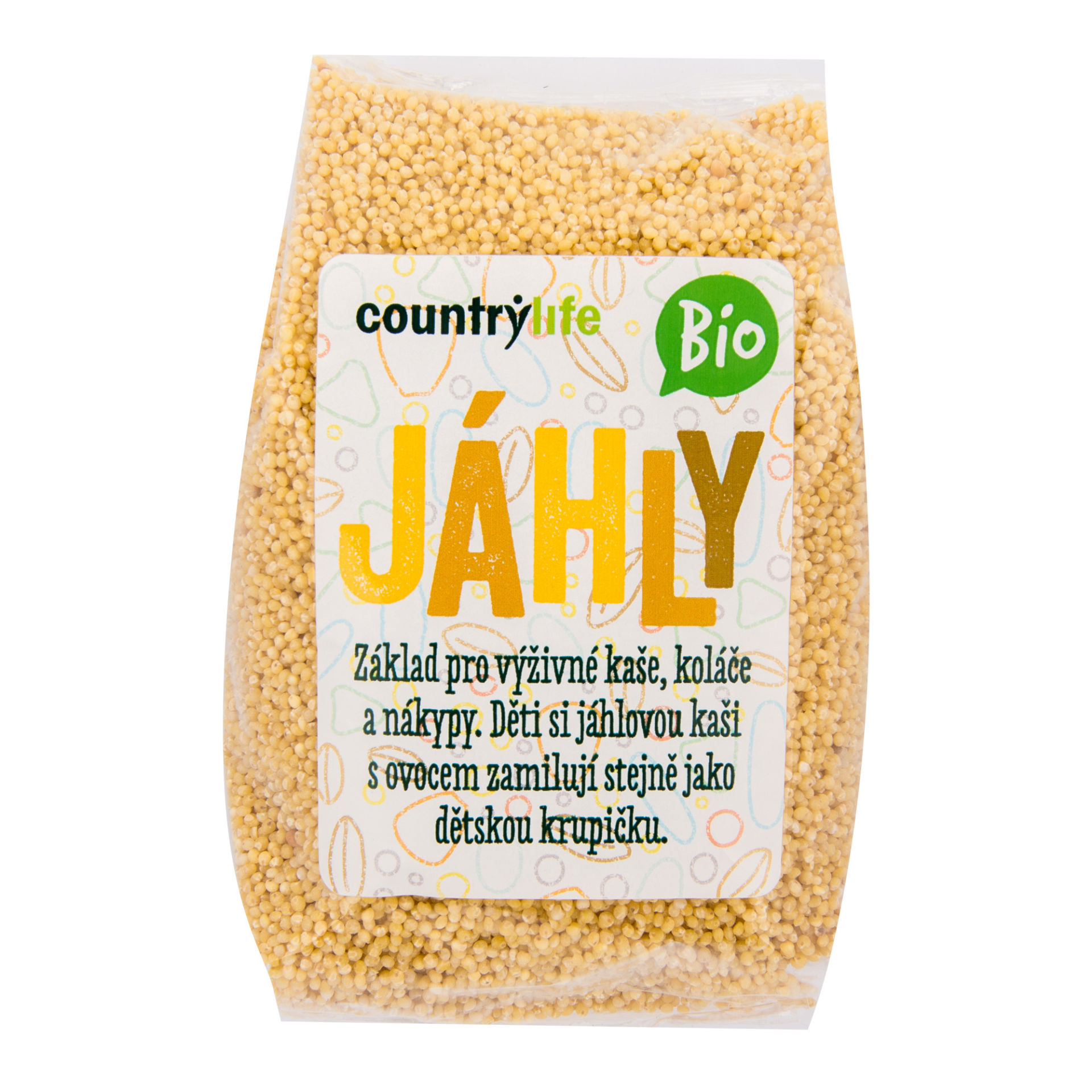 Jáhly 500 g BIO COUNTRY LIFE – Obchodiště.cz