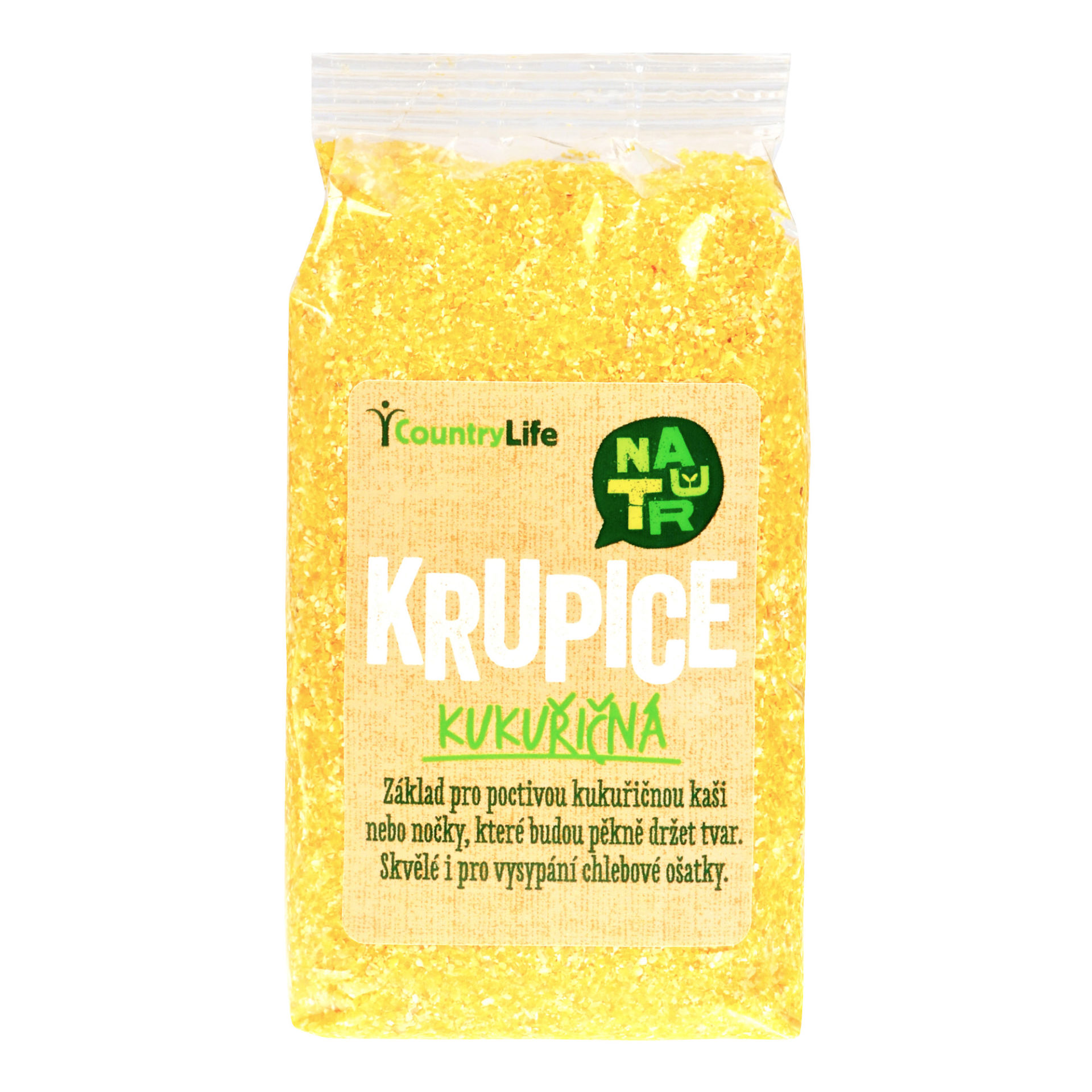 Krupice kukuřičná 400 g COUNTRY LIFE – Obchodiště.cz