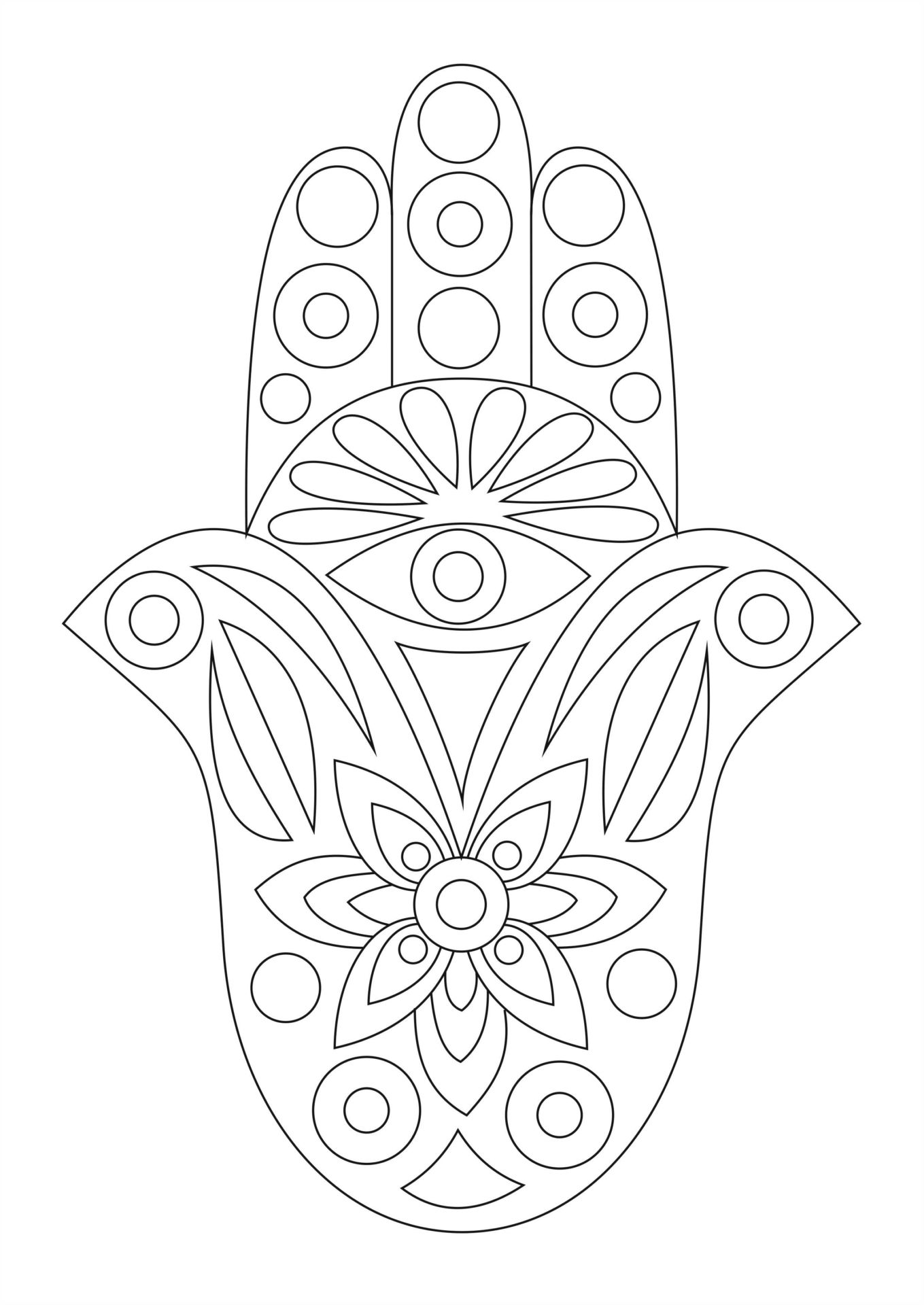 Šablona Ruka s okem – Obchodiště.cz