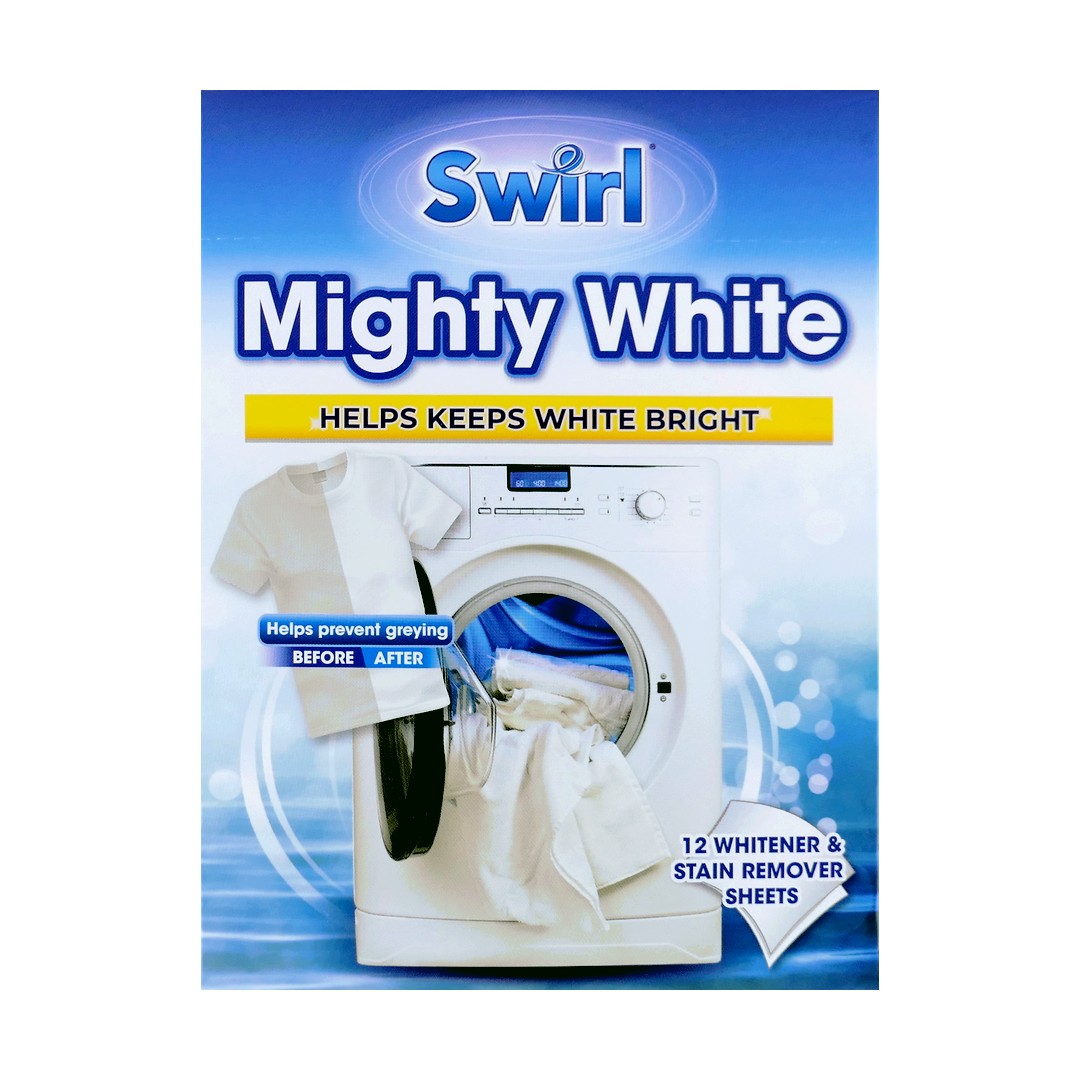 SWIRL MIGHTY WHITE Ubrousky pro posílení bílé barvy 12ks – Obchodiště.cz