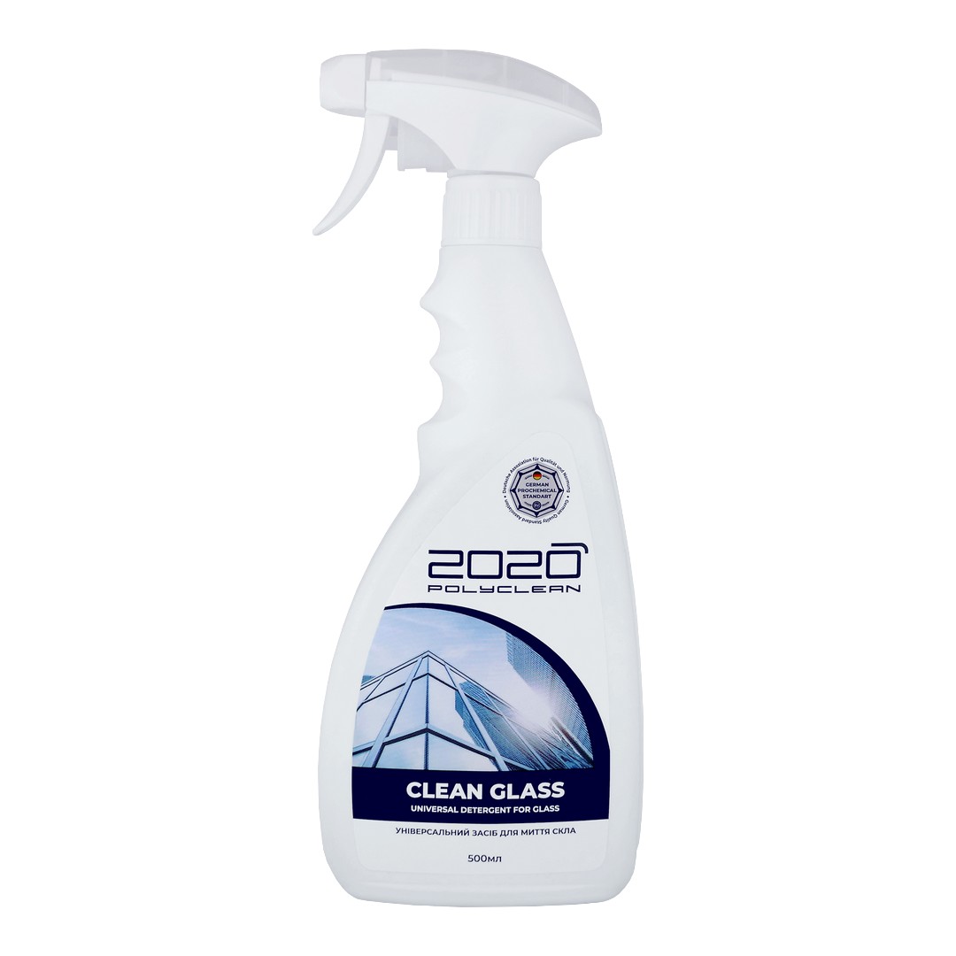 2020 POLYCLEAN CLEAN GLASS Univerzální čistič skel - sprej 500ml ...