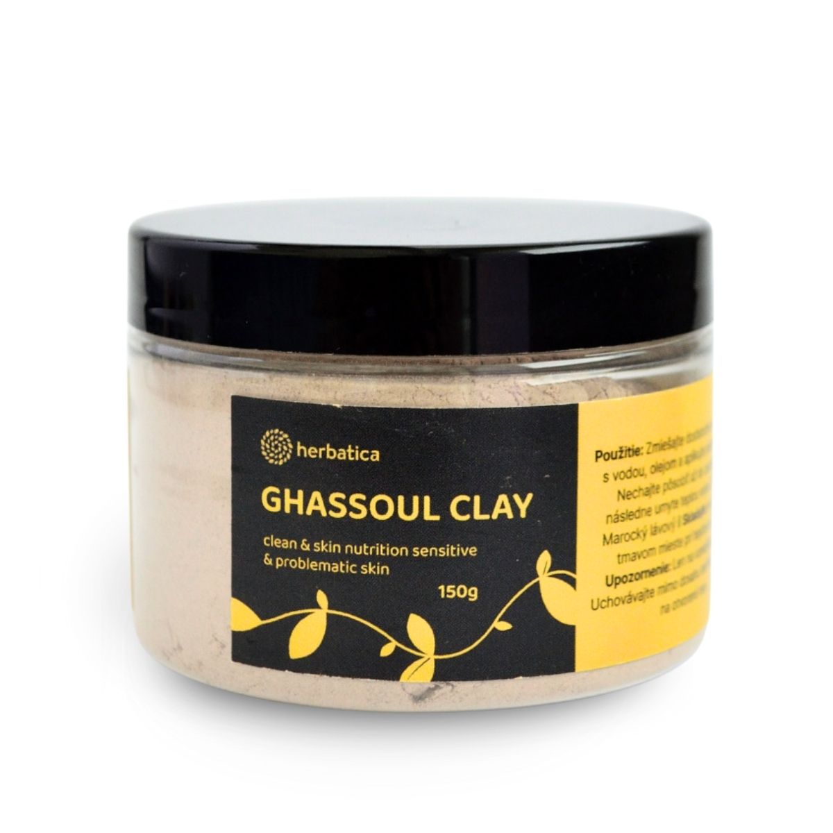 Marocký Ghassoul jíl 100% BIO přírodní - Herbatica - 150 g – Obchodiště.cz