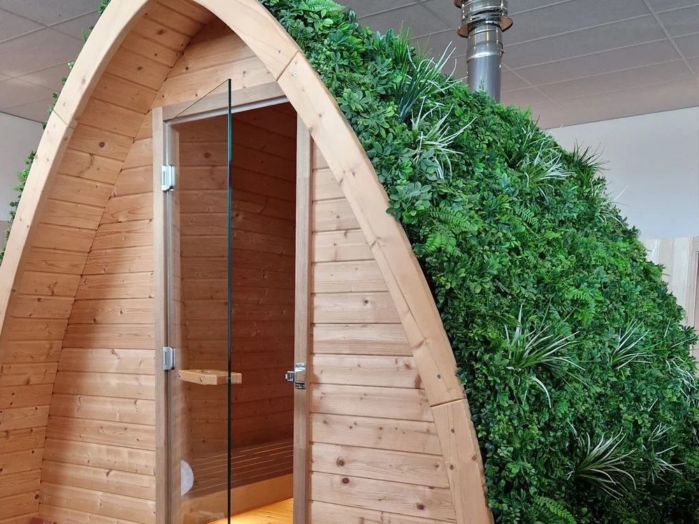 Panel Wall Schefflera Dark (100x100cm) – Obchodiště.cz