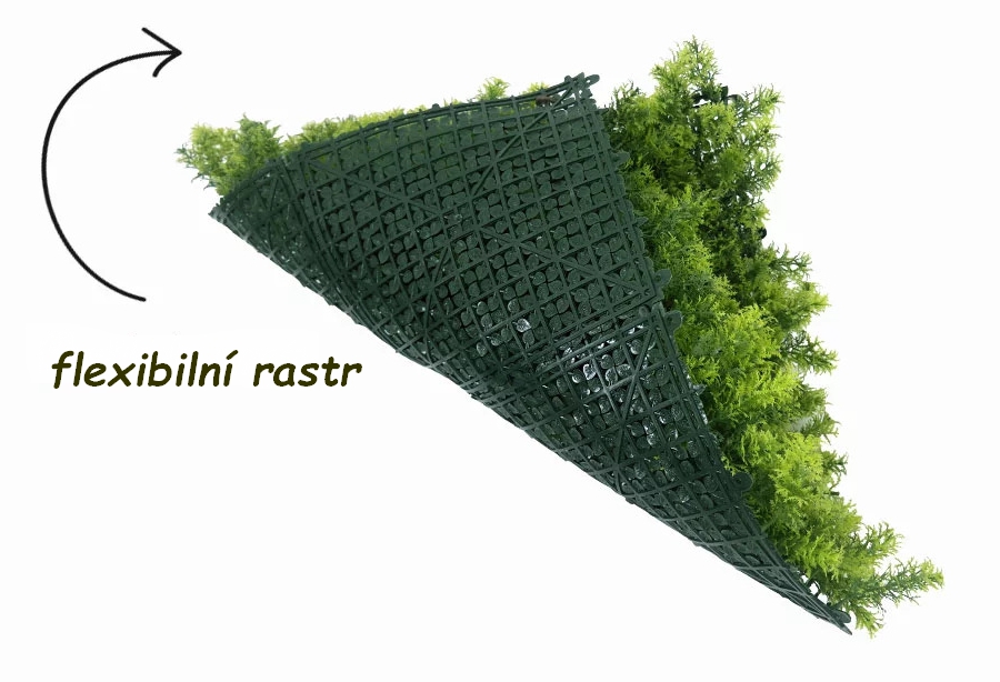 Panel umělý Boss Moss Yellow (50x50cm) – Obchodiště.cz