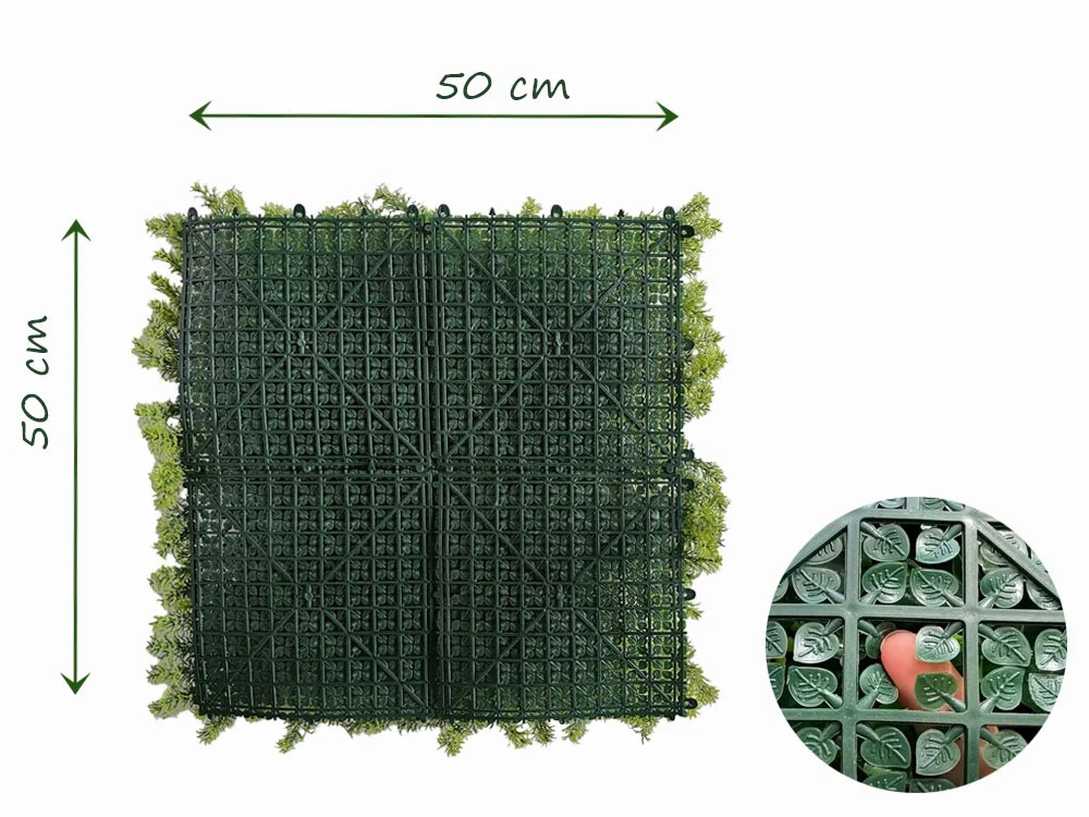 Panel umělý Boss Moss Yellow (50x50cm) – Obchodiště.cz